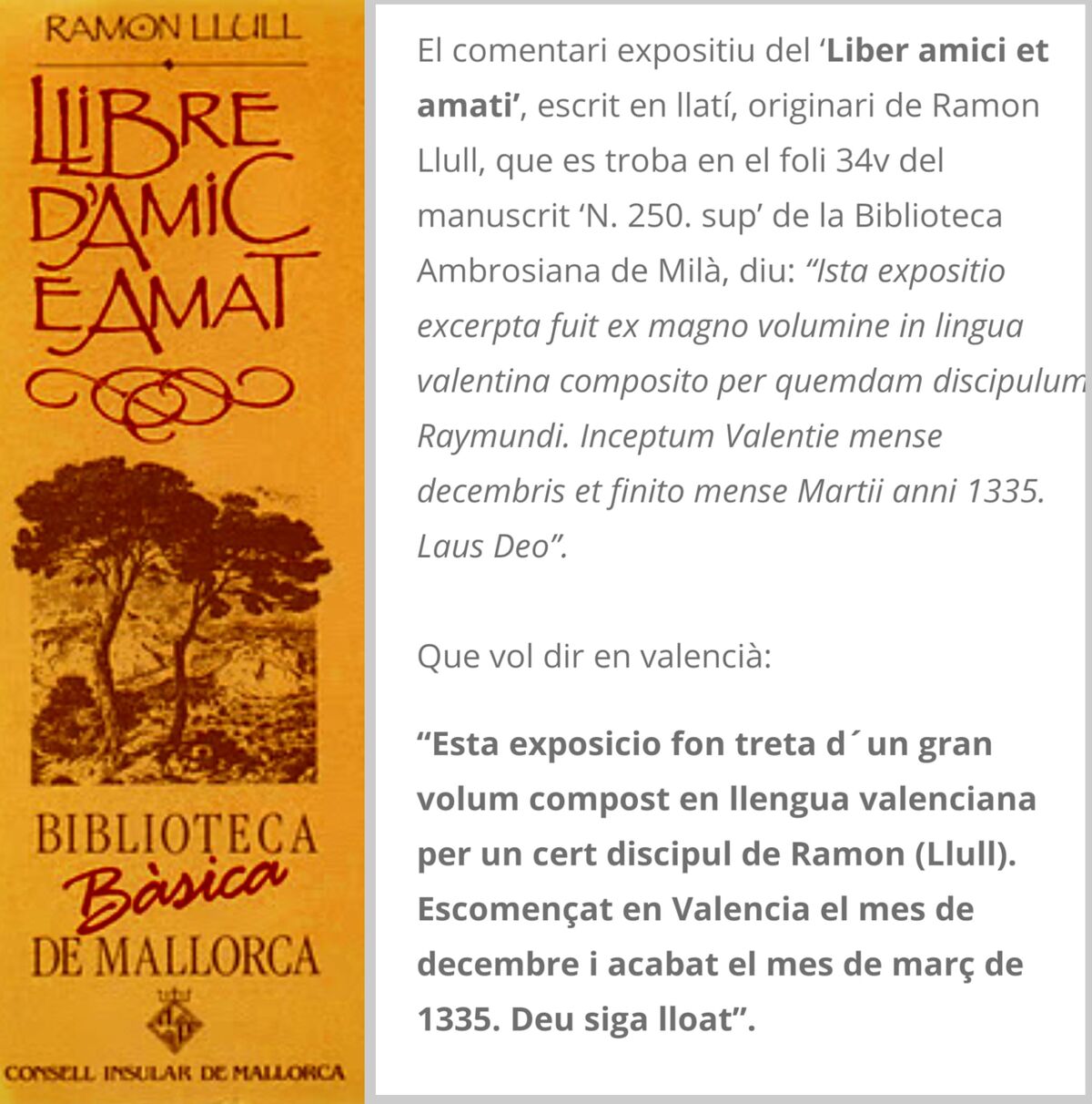 Llibre d'Amic e Amat - L'Enciclopèdia, la wikipedia en valencià